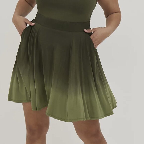 torrid | Skirts | Goth Torrid Goth Boho Tiered Circle Skirt Jersey Dip ...